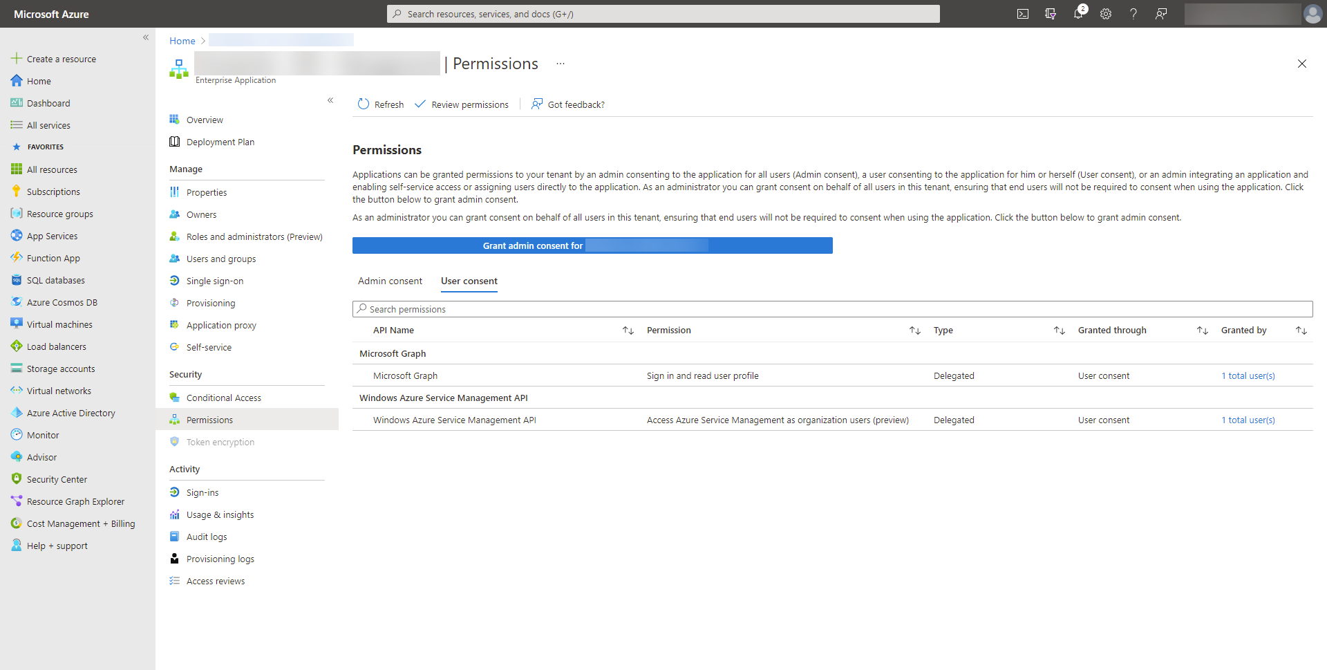 Removing user consent from an Azure AD application - Dominique St-Amand Removing user consent from an Azure AD application - Dominique St-Amand